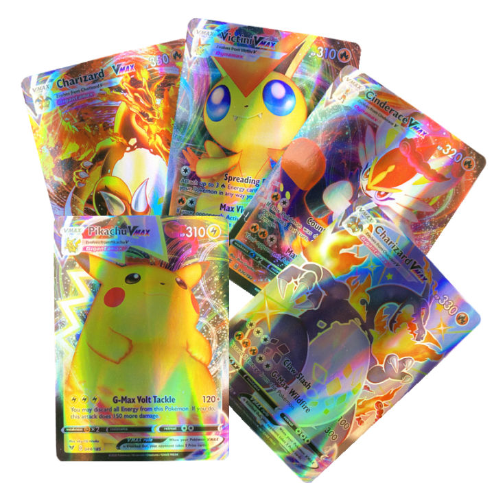 【Quality】 2022 New Pokemon Card Vmax GX Tag Team EX Mega Game Battle ...