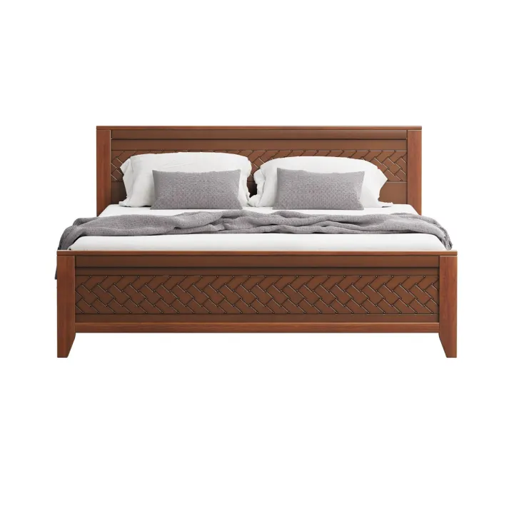 Regal Olivia Wooden Semi Double Bed Bdh-345-3-1-20 996023 | Daraz.com.bd