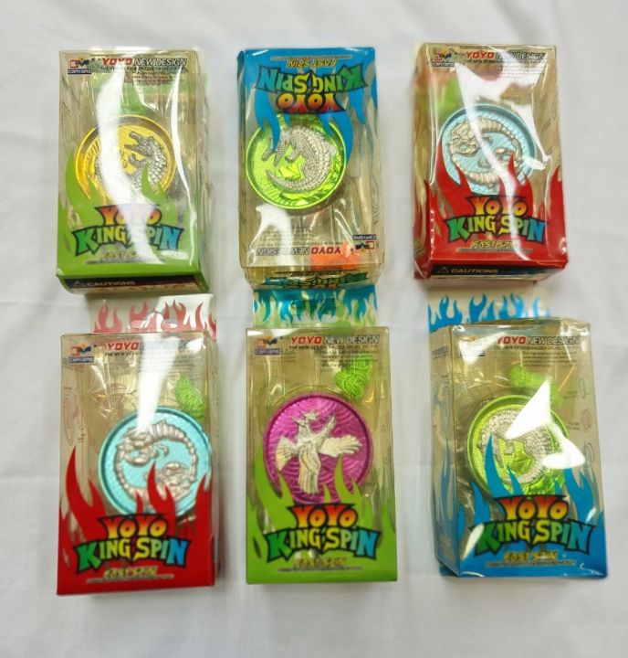 NEW DESIGN YOYO KING SPIN GC Metal Yoyo For KidsColorful Professional ...