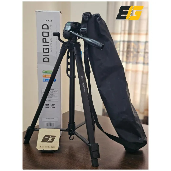 Digipod TR-472 Tripod for DSLR camera and Mobile 4.6Feet | Daraz.com.bd