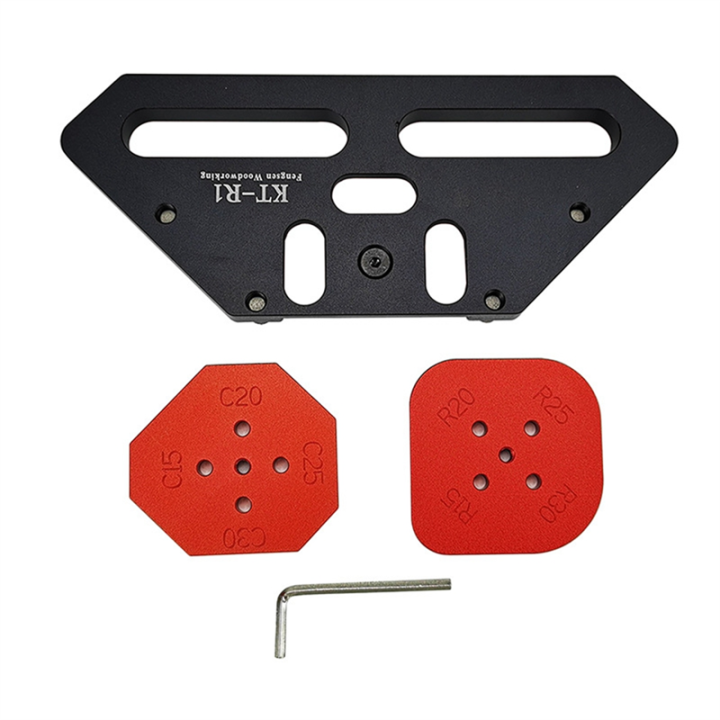 1 Piece Kt-R1 Woodworking Arc Positioning Template Woodworking Rounded ...