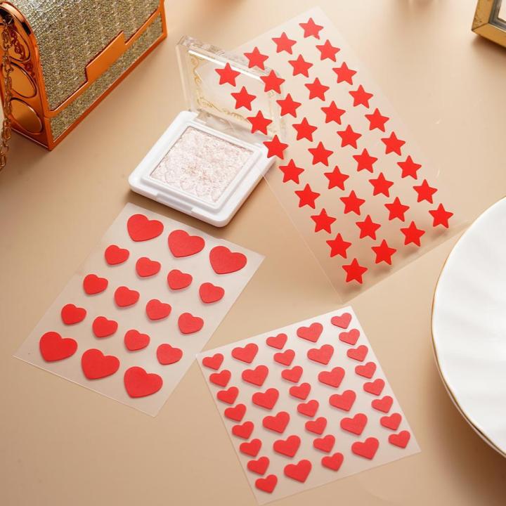 18/36 Counts Red Stars Red Hearts Acne Pimple Patch Salicylic Acid Acne ...