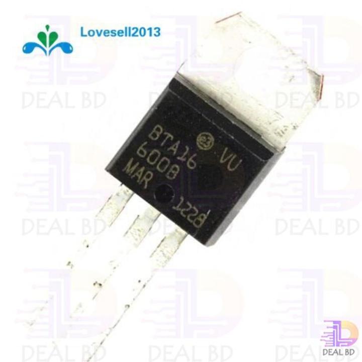 A Class TRIAC BTA16-600B BTA16 16A 600V Thysitor Isolated Bidirectional ...