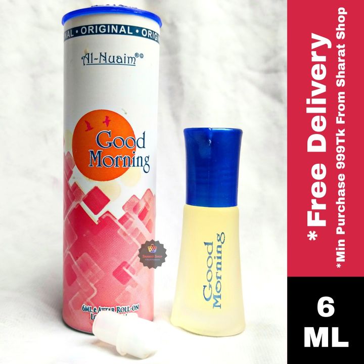 Al Nuaim Good Morning Roll On Attar Non Alcoholic Long Lasting Perfume ...