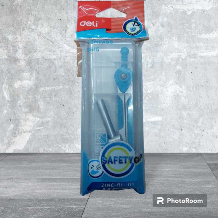deli compass with pencil 8615 1 Set | Daraz.com.bd