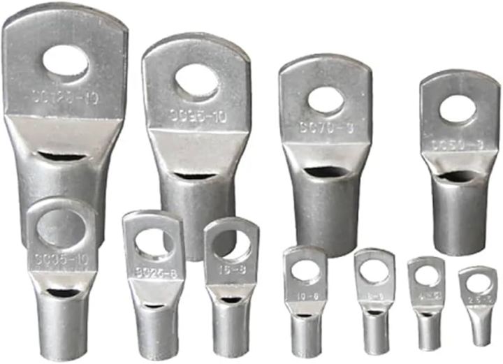 NON INSULTED COPPER CABLE LUG'S 6/10/16/25/35/60/85/100/185 RM FULLY ...