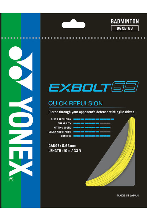 Yonex EXBOLT 63 Badminton Racquet String | Daraz.com.bd