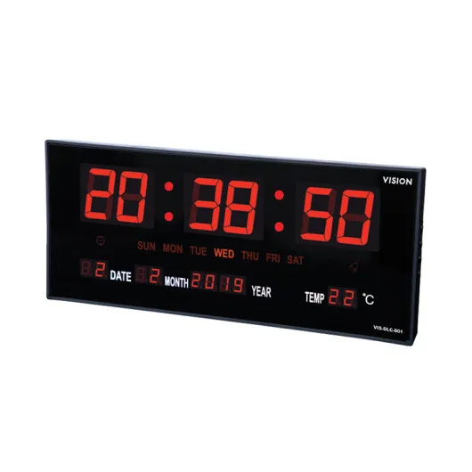 Vision Digital Led Clock REL-VIS-DLC-003 | Daraz.com.bd