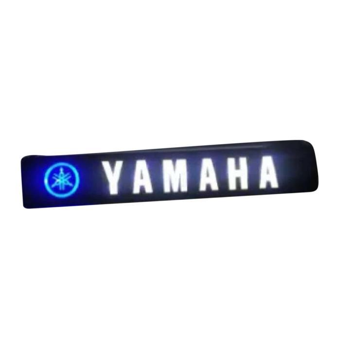 Yamaha Writing Logo Led Name Plate Light For Motorcycle - | Daraz.com.bd