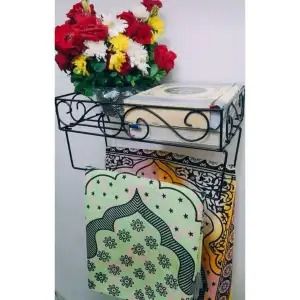 Wall mounter Quran Sharif Rack Janamaz Holder | Daraz.com.bd
