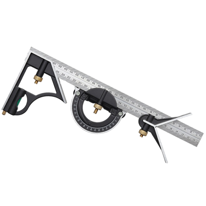 Stainless Steel Mobile Combination Angle Ruler Carpentry Angle Ruler 90 ...