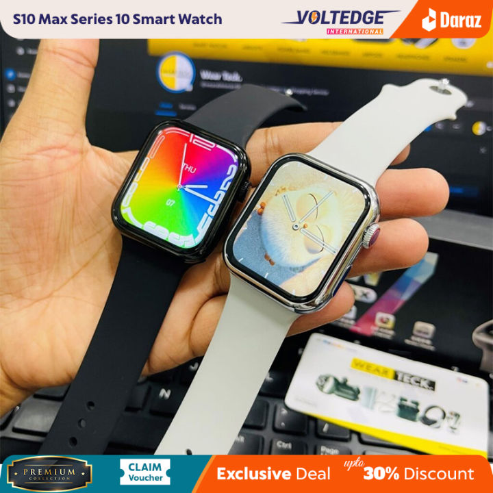 S10 Max Smartwatch – 2.0” AMOLED Display, Bluetooth Calling, Fitness ...