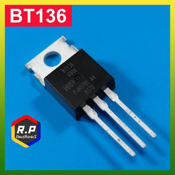 BT136 Triac [2PC] BT136 Thyristor BT136 BT136-600D BT136-600E TO-220 ...