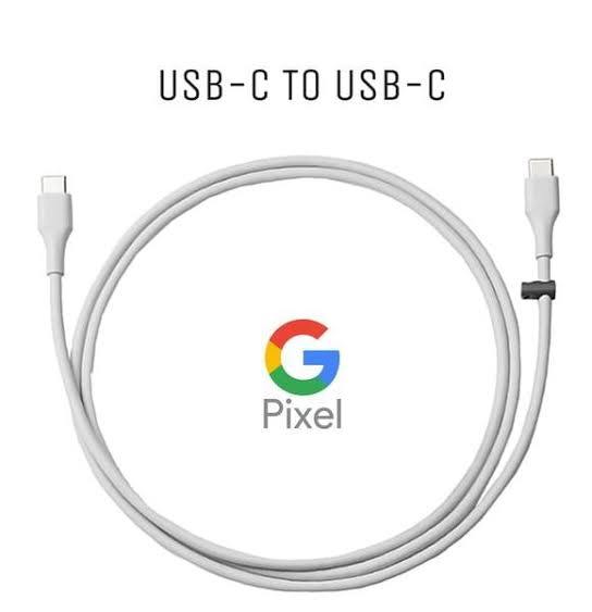 Google Usb-C To Usb-C Cable 1M White - Type C Cable | Daraz.com.bd