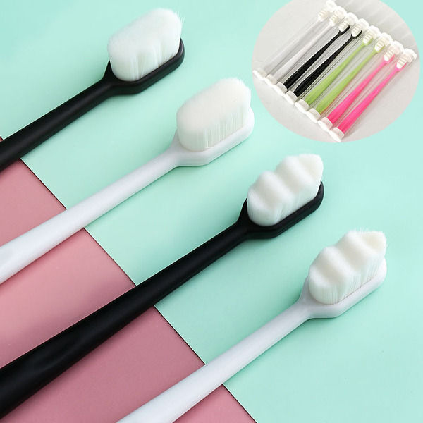 Those who have Dental Problems Japanese-style 10,000-bristle toothbrush ...