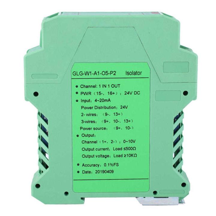 HOT DC Current Signal Isolator Transmitter Conditioner 4-20mA PLC ...