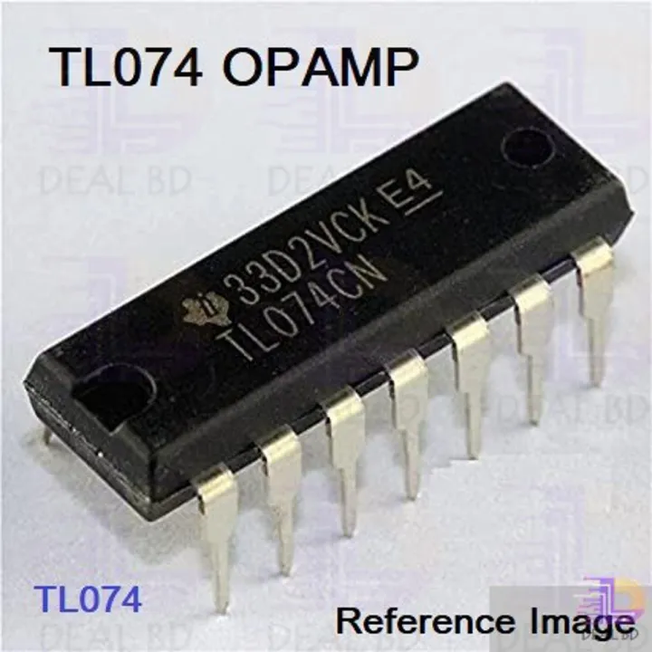 2Pcs- TL074CN TL074 DIP-14 Operational Amplifiers Op Amps JFET Input ...