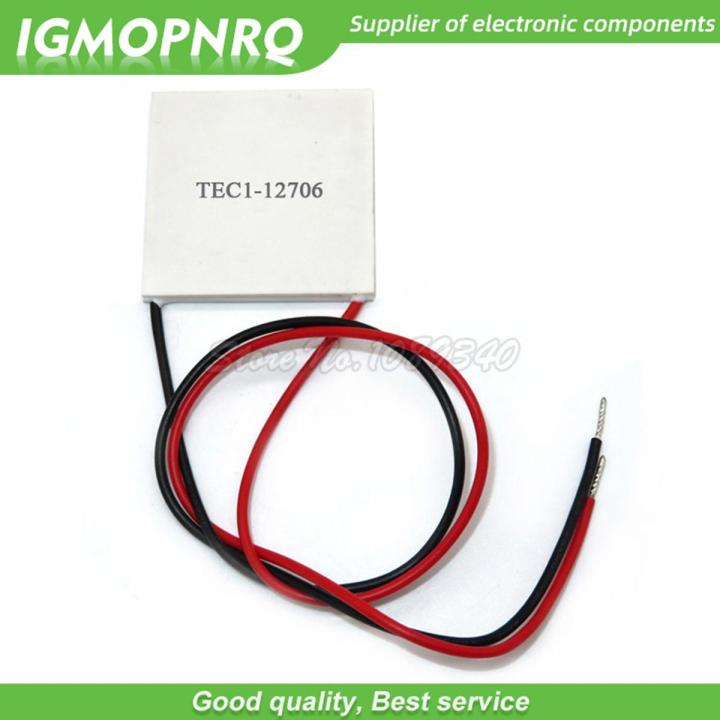 1PCS TEC1 12706 12v 6A 40*40MM TEC Thermoelectric Cooler Peltier tec1 ...