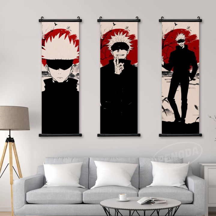 Canvas Home Decor Poster Anime Print Pictures Wall Artwork Jujutsu ...