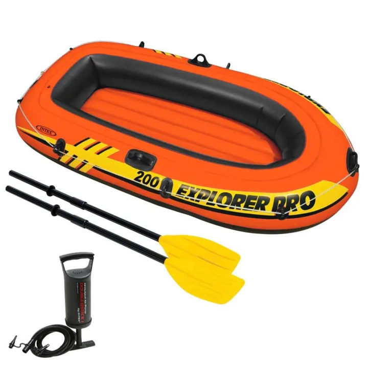 Intex Explorer 200 Inflatable Two Person Boat, portable boat, boat for ...