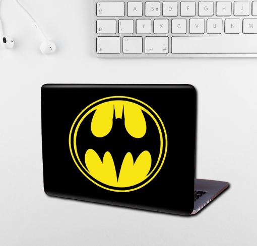 Sign of Batman Removeable Laptop Sticker for Back Side skin for any ...