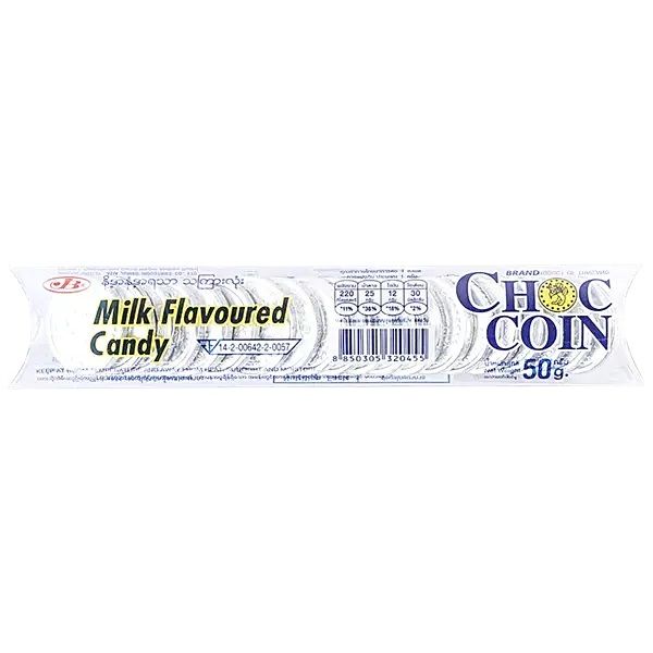 Choc Coin Gold Candy - Milked Flavoured, 50gm | Daraz.com.bd