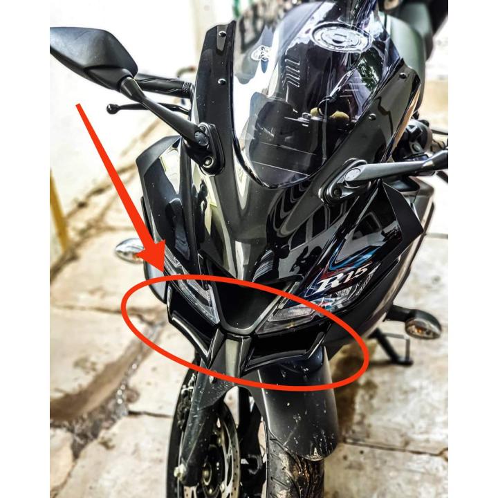 Motorcycle Front Winglet For YAMAHA R15 V3 Mini Winglet | Daraz.com.bd