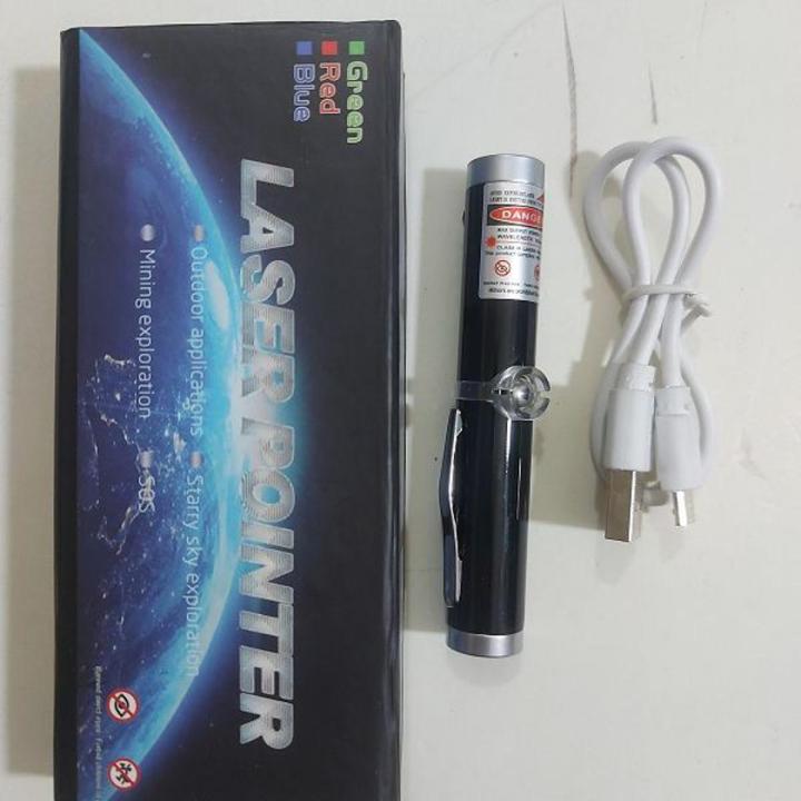 Usb Green Laser Pointer Rechargeable | Daraz.com.bd
