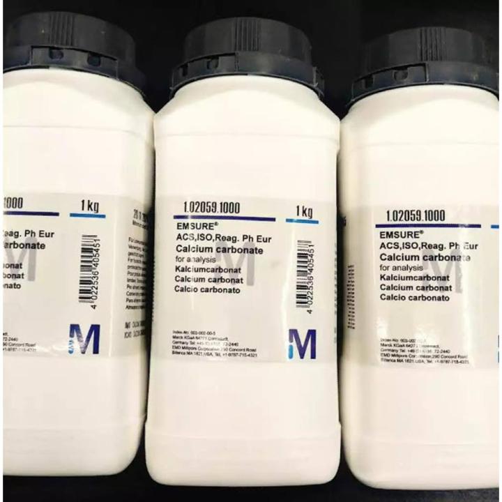 Calcium Carbonate / Calcium Carbonate Powder / CaCO3 / Merck - Germany ...