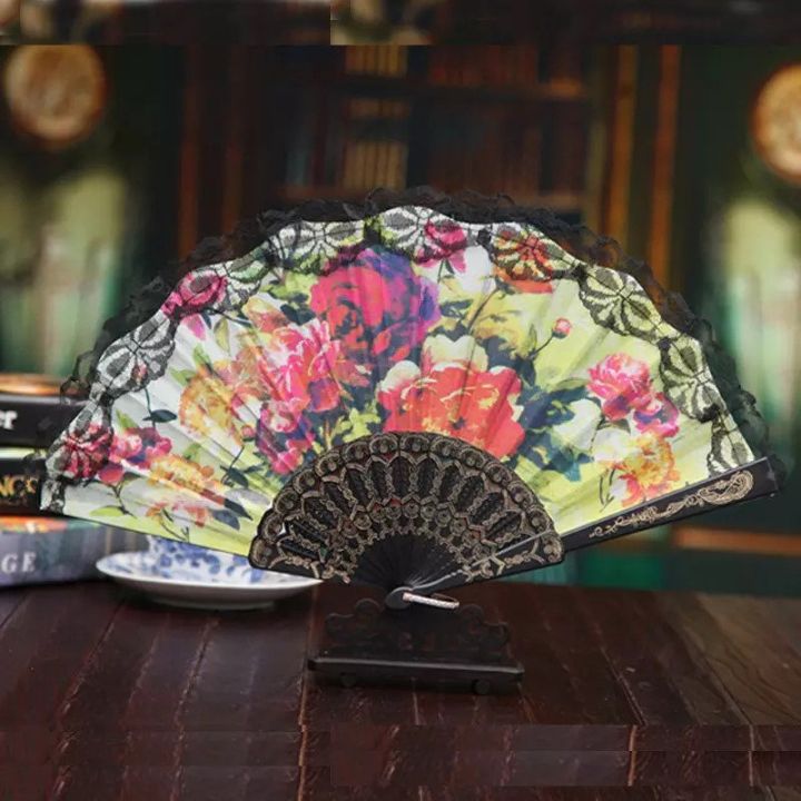 Beautiful Chinese Travel Folding Hand Fan hat pakha | Daraz.com.bd
