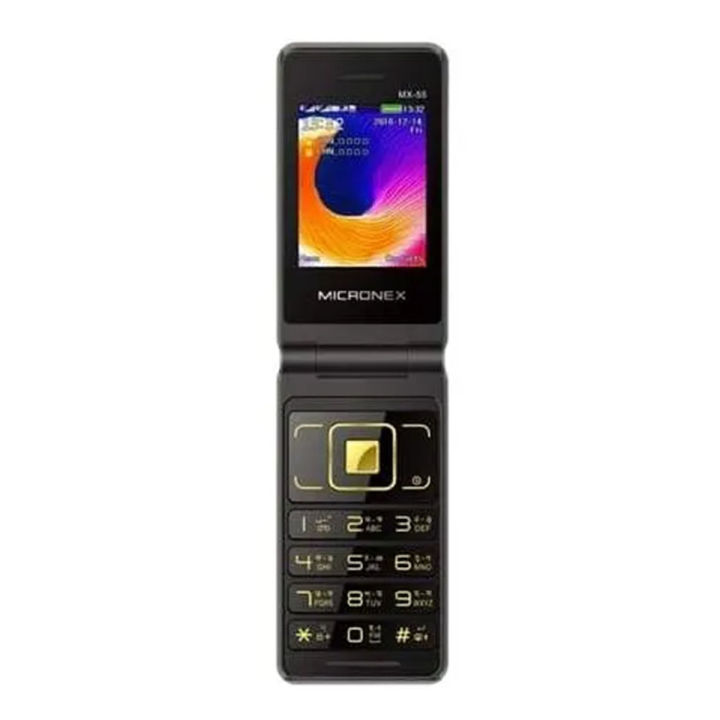 Bytwo micronexmx55 folding feature phone with one years warranty colour ...