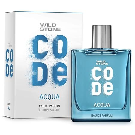 Wild Stone - CODE ACQUA Long Lasting Perfume for Men, Eau de Parfum ...