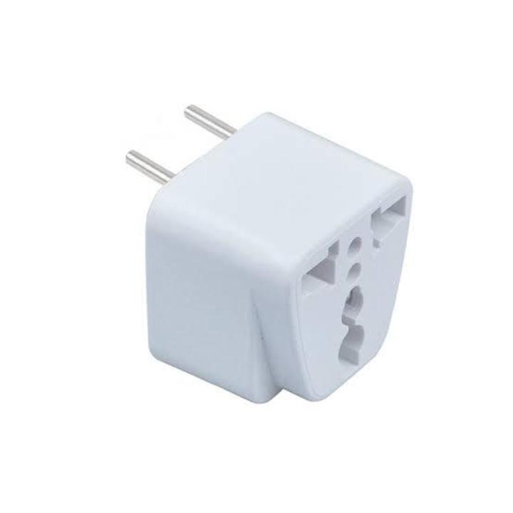 Socket 3 Pin To 2 Pins Round Pins Travel Converter(Best Quality ...