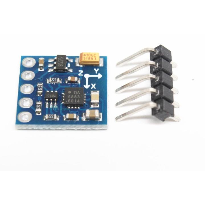 【happy one】GY-271 GY 271 HMC5883L I2C IIC Board 3 Triple Axis Magnetic ...