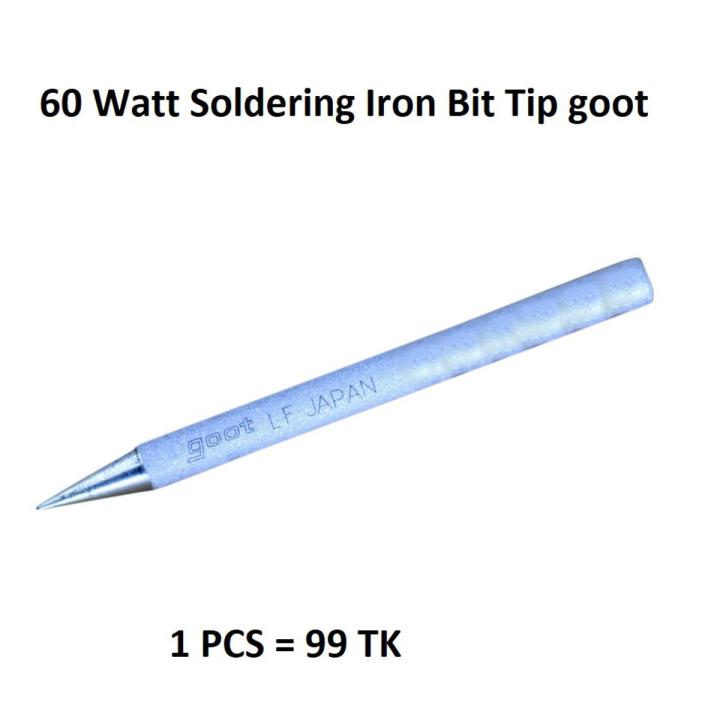 60 Watt Soldering Iron Bit Tip goot | Daraz.com.bd