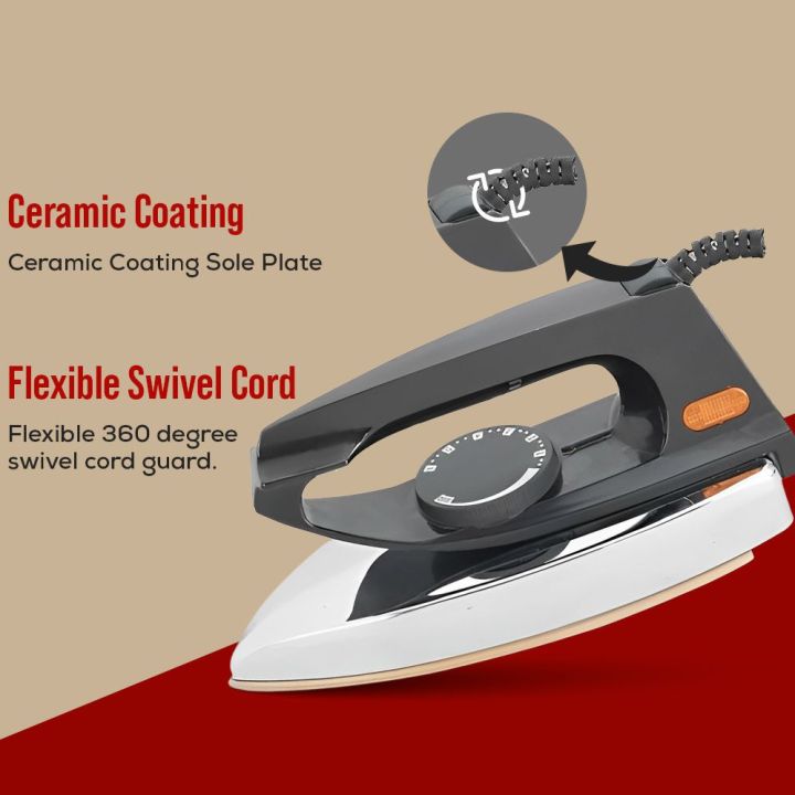 VISION Electric Heavy Weight Iron VIS DEI 004 | Daraz.com.bd