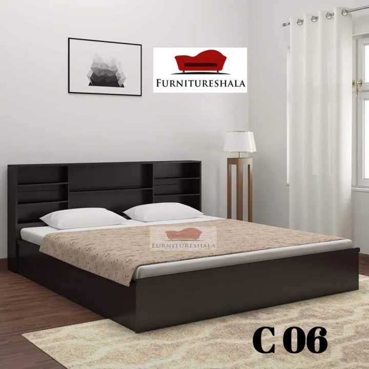 FurnitureShala Stylish and High Quality Double size box khat bed 5 7 feet Daraz .bd