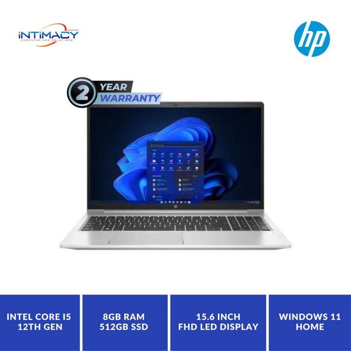 HP ProBook 450 G9 Intel Core i5 12th gen 8GB Ram 15.6 Inch FHD Display ...
