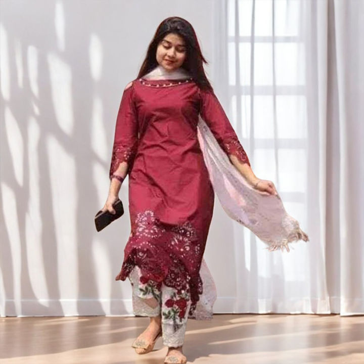 Jesan Super Shop Unready Shalwar Kameez For Stylish Womenn | Daraz.com.bd
