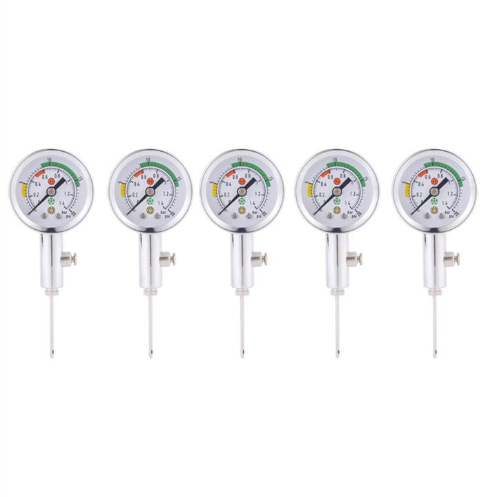 5X Ball Pressure Gauge Ball Pressure Measuring Tool Basketball Football ...