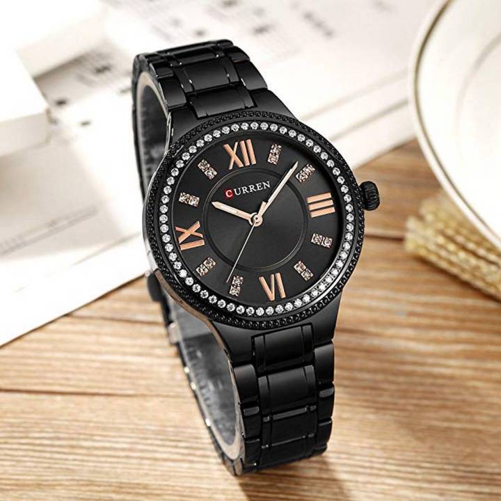CURREN 9004 Stainless Steel Analog Watch For Women | Daraz.com.bd
