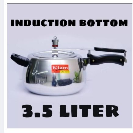 Induction Bottom Pressure cooker/Queen Pressure Cooker 3.5 Liter-(Apple ...
