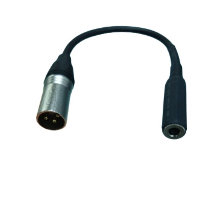 xlr male port to 6.5mm female port converter cable | Daraz.com.bd