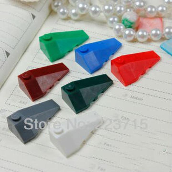 ! 43711 20pcs*Wedge 2x4 right*part no. 43711 DIY enlighten block bricks ...