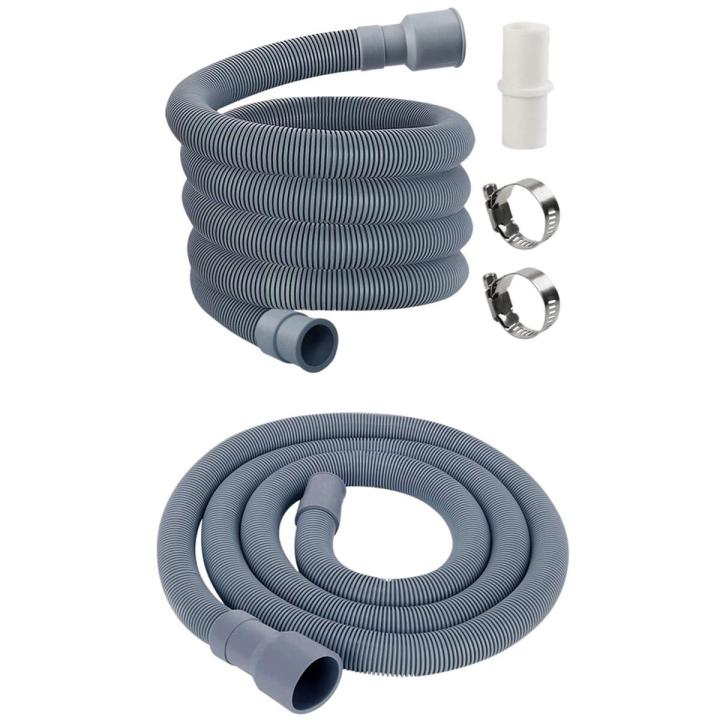 2set Automatic Drum Washing Machine Drain Pipe Drain Hose Fittings, 2 ...