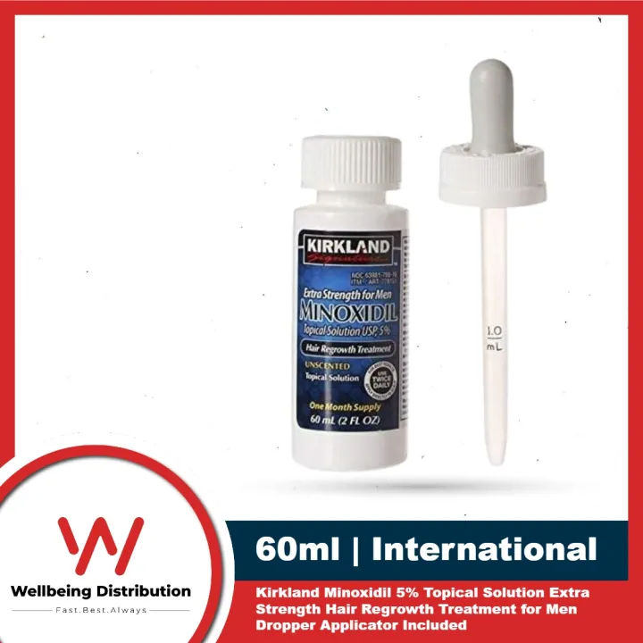 Kirkland Minoxidil 5% Topical Solution 60ml Extra Strength Hair ...