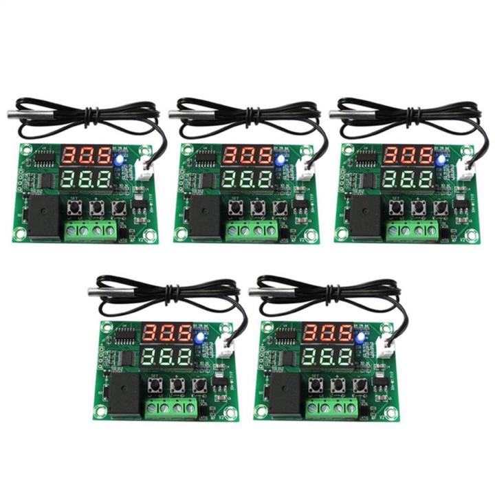 5X DC12V XH-W1219 High Quality NTC Sensor Switch Regulator Sensor Module Temperature Controller ...
