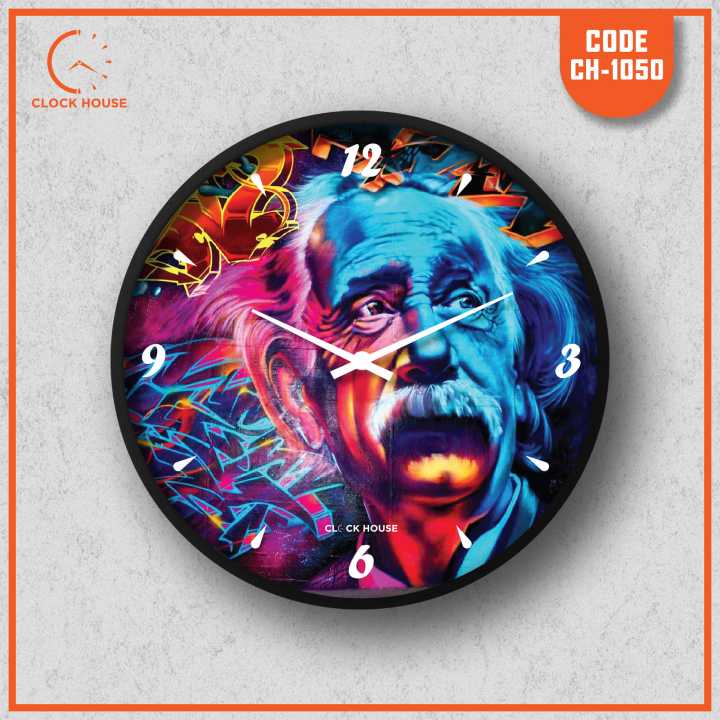 Artistic Wall Clock Multicolor | Daraz.com.bd