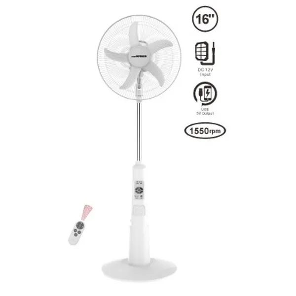 Rechargeable Fan Defender / Kennede NH-5926HR 16" (Warranty: 1 Year ...