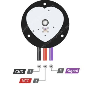 Heart Rate Pulse Sensor for Arduino - Real-time health monitoring with ...